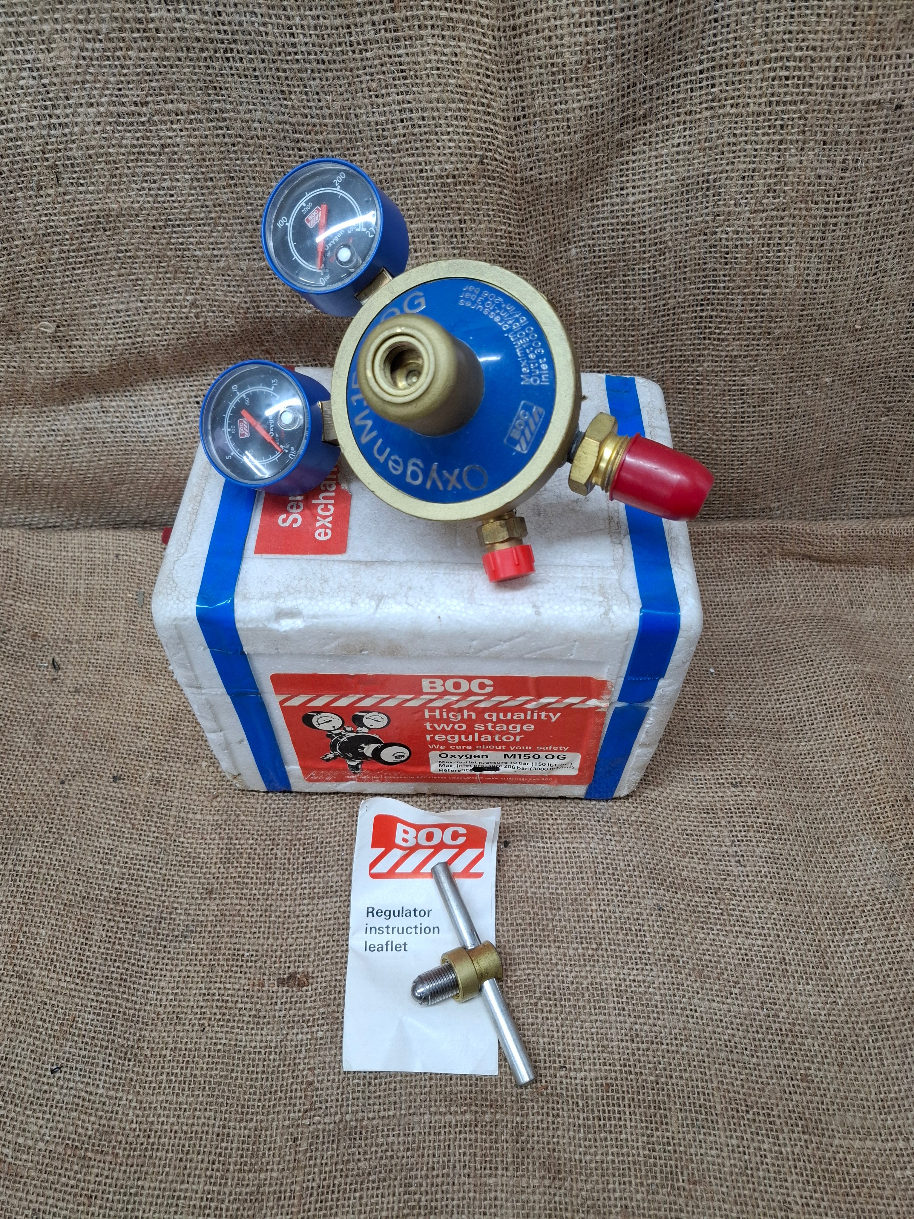 Oxygen Regulator BOC M150 OG – The Workshop Grimsby
